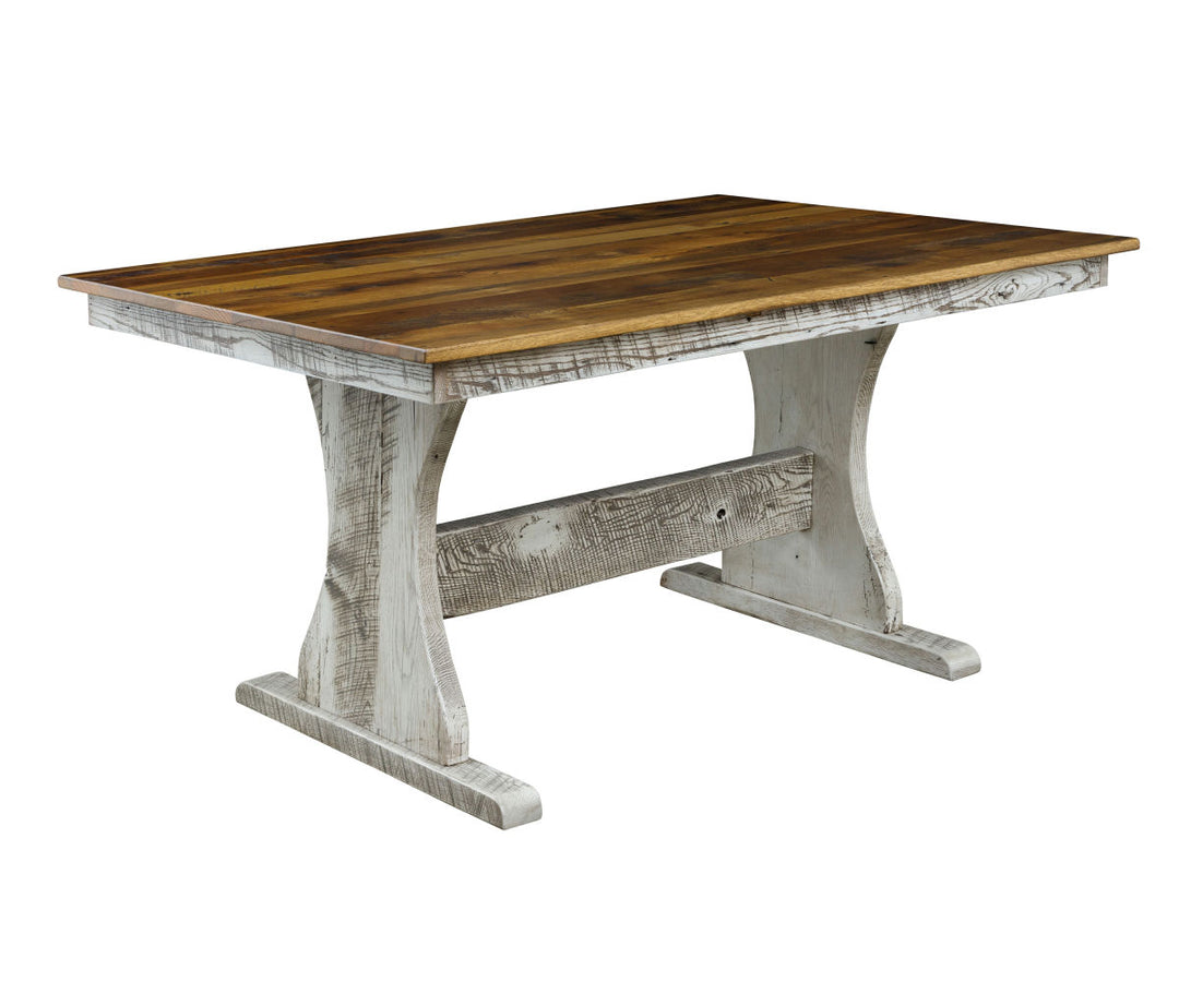 Tremont- Reclaimed Barnwood Dining Table - The Wood Reserve