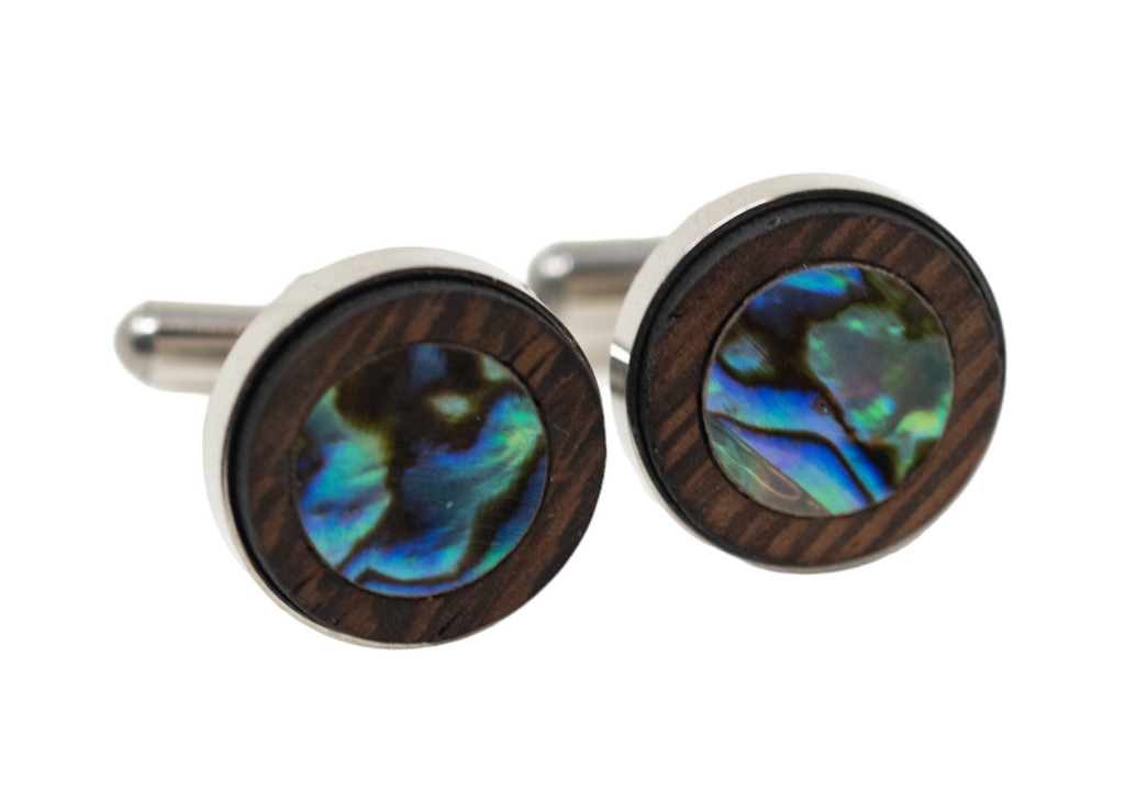 Custom Wooden Cufflinks & Tie Clips - The Wood Reserve