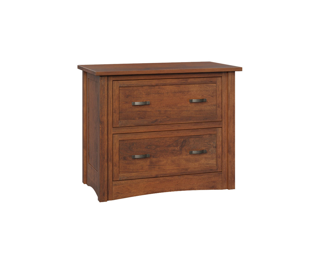 Aspen - Amish Hardwood Lateral File Cabinet - The Wood Reserve