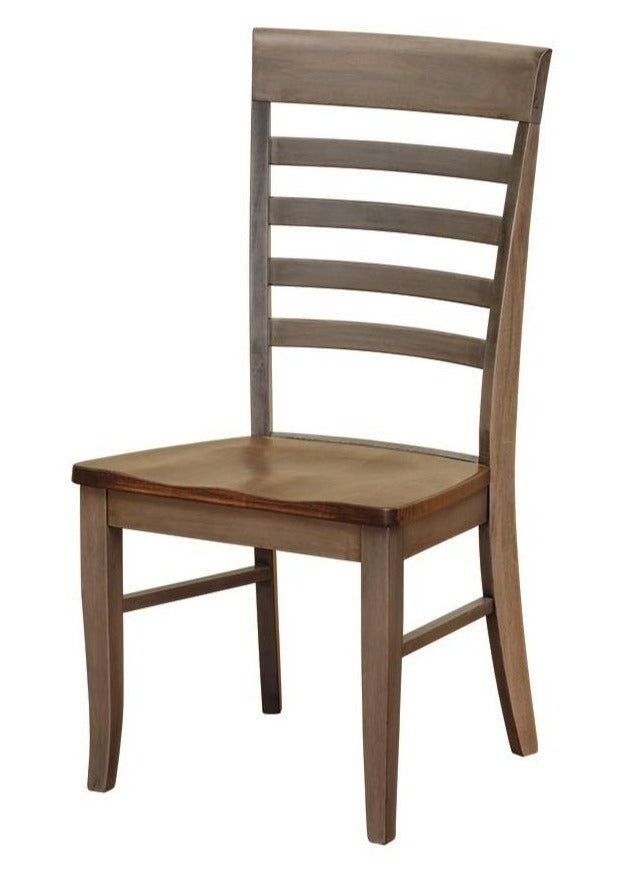 Capri - Shaker Style Hard Maple Dining Side Chair - The Wood Reserve