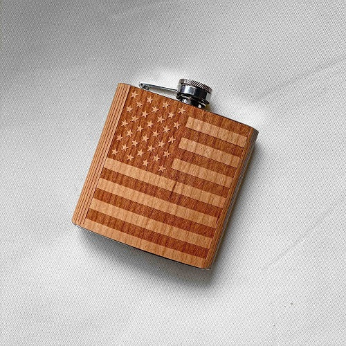 Handmade in the USA - Wood Flasks from The Wood Reserve