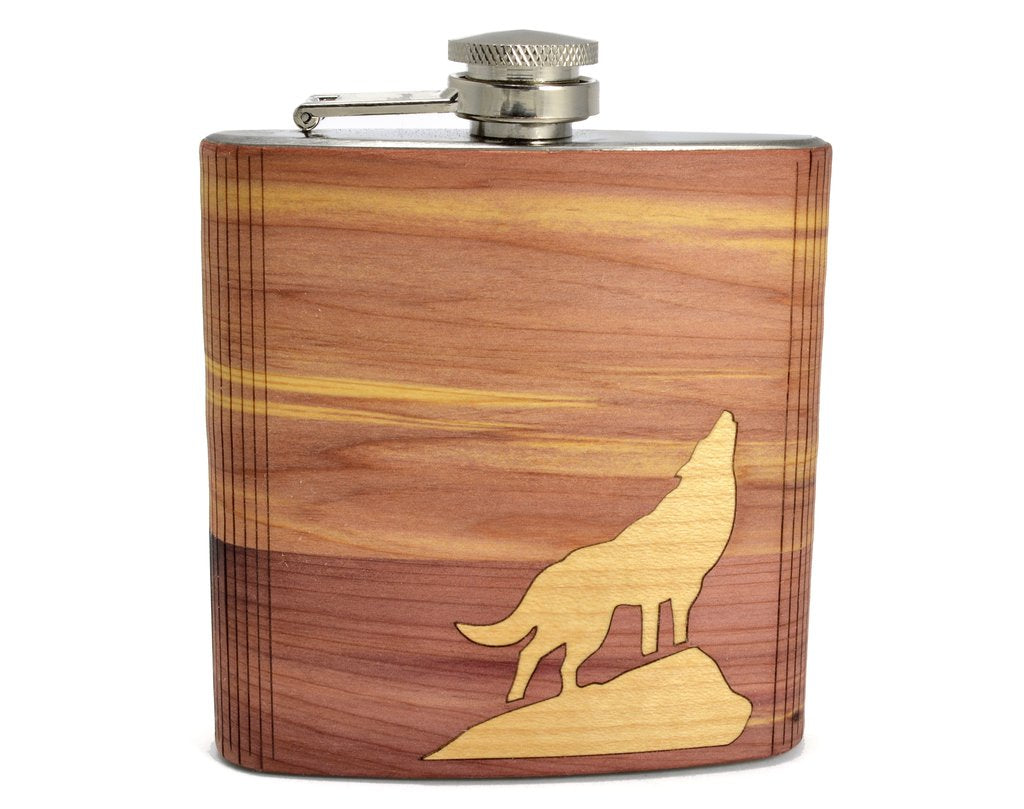 Handmade in the USA - Wood Flasks from The Wood Reserve